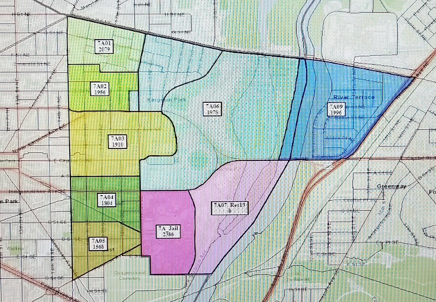 Ward 7 Redistricting Task Force Splits Hill East into Two Cross River ...