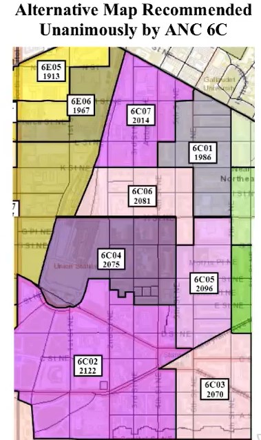 Redistricting Hearing: No Movement on Hill East but for ANC6C It’s a ...