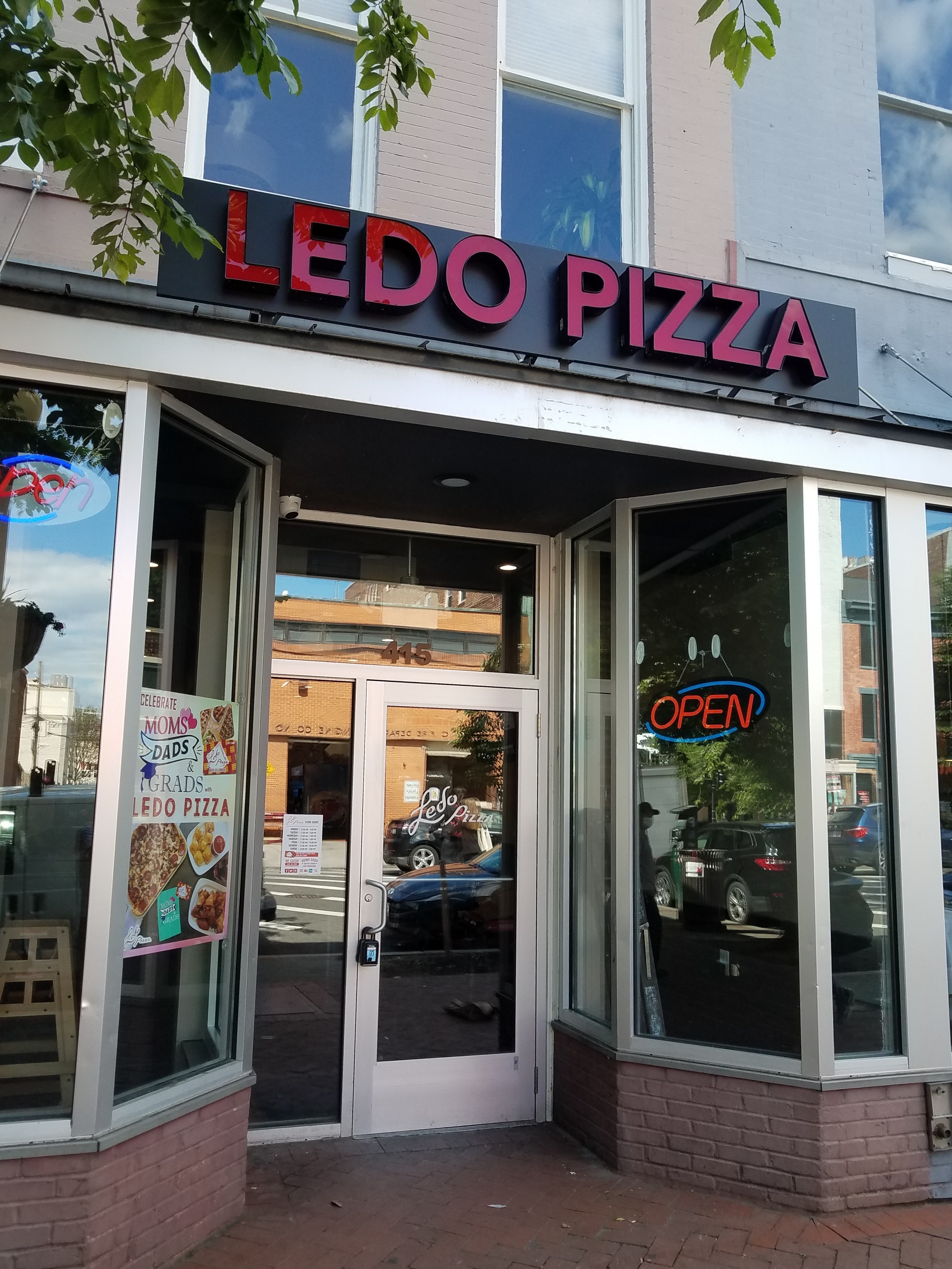 The Barracks Row Ledo Pizza Is Open | CAPITOL HILL CORNER