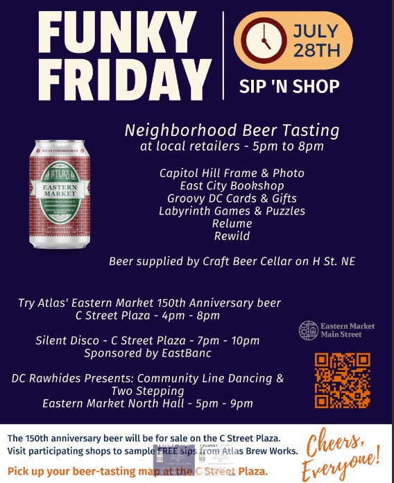 July 28 Funky Friday Celebration at Eastern Market Honors the 150th ...