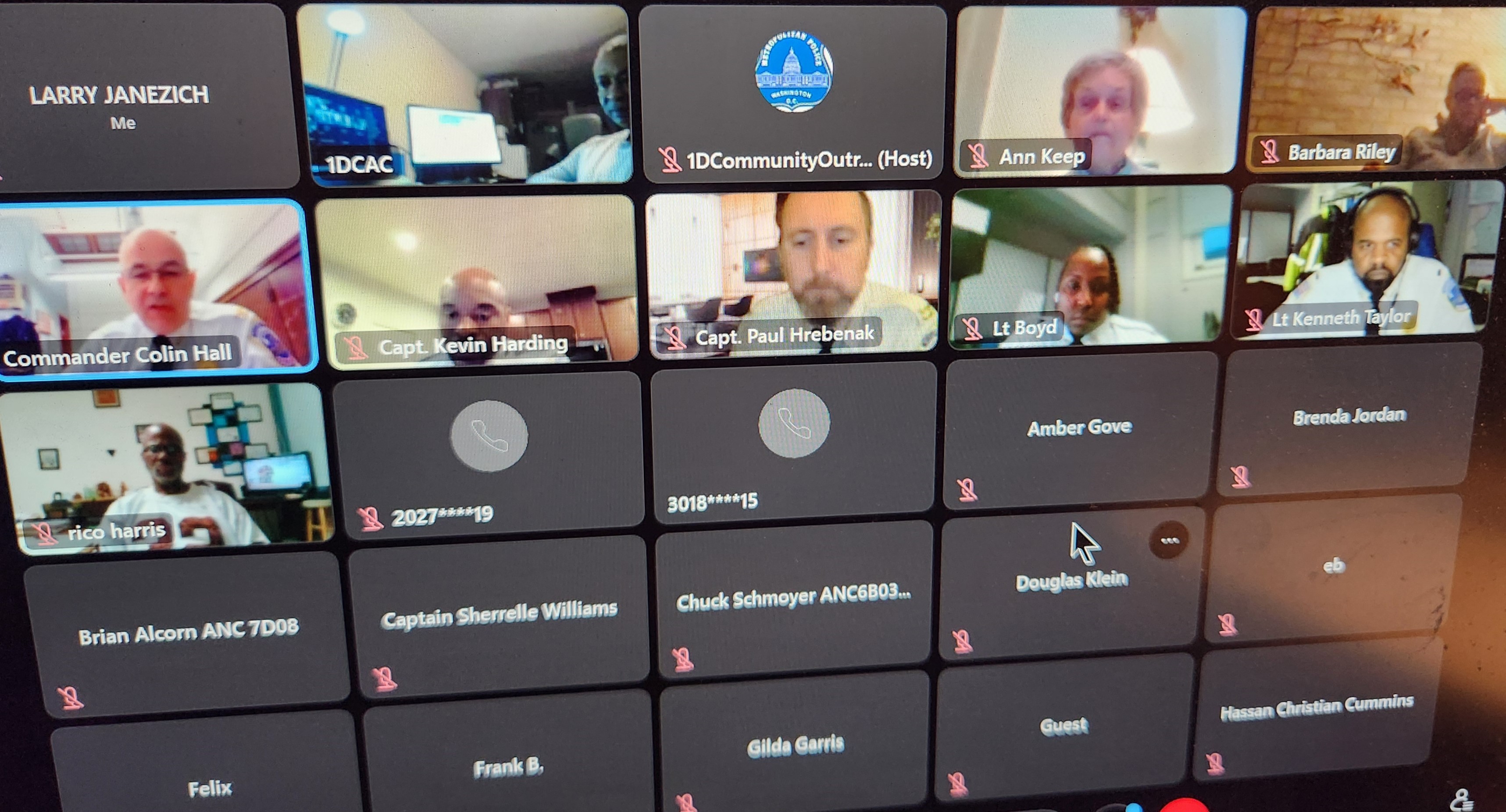 Crime Update on MPD 1st District with Commander Colin Hall | CAPITOL ...