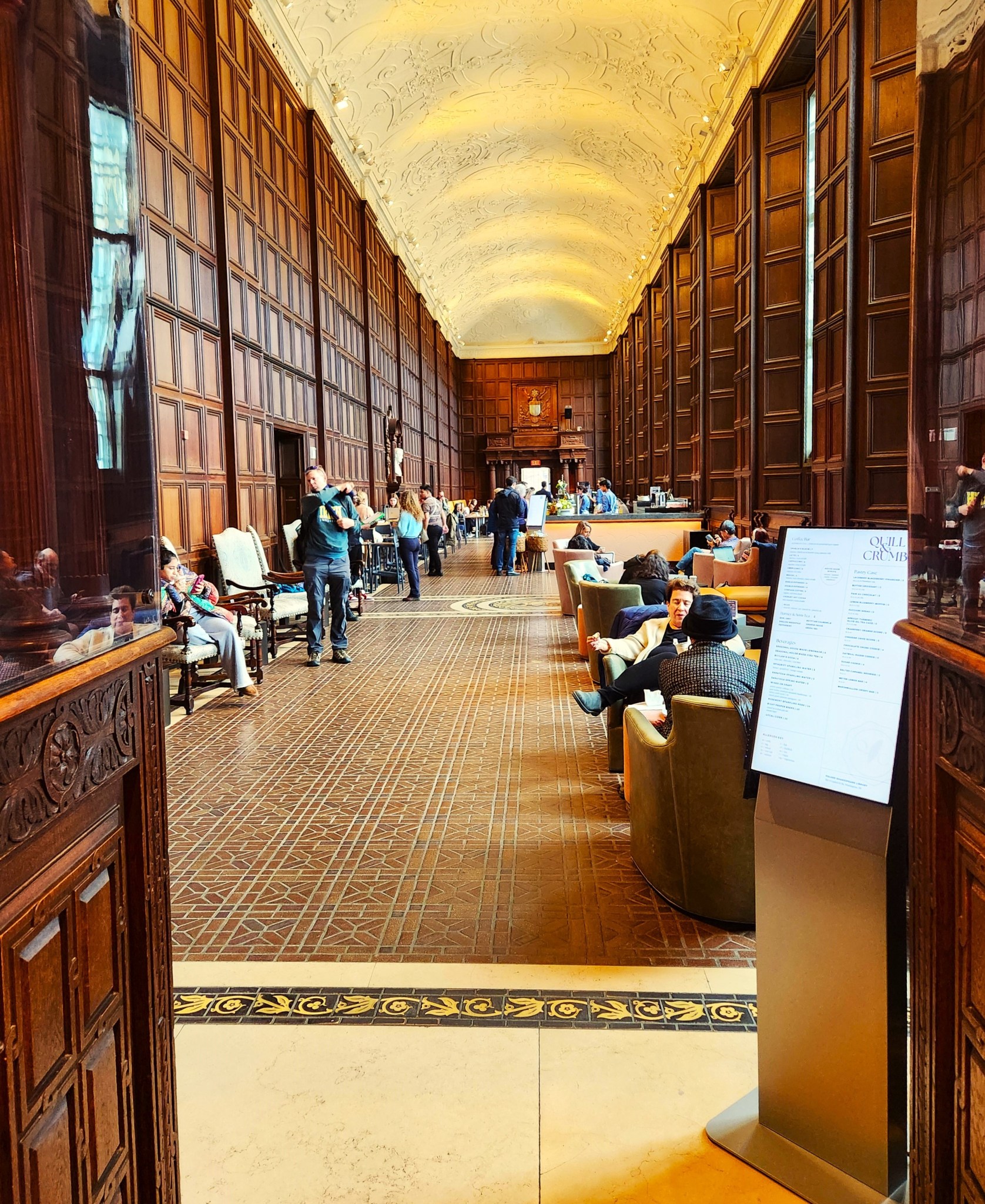 Photo Essay – The Folger’s New Quill & Crumb Café Opens | CAPITOL HILL ...