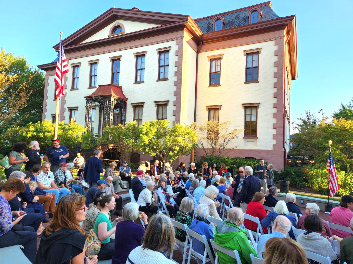 Photo Essay: Dedication of Hill Center’s New Gathering Space | CAPITOL ...